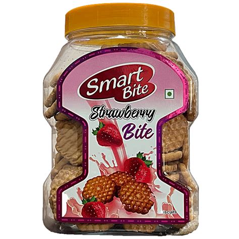 Buy Smart Bite Strawberry Bite Biscuit Crunchy Online At Best Price