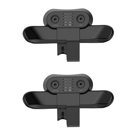 2x Gamepad Back Paddles For Strike Pack Controller Extra Buttons Turbo Button Backkey Extender