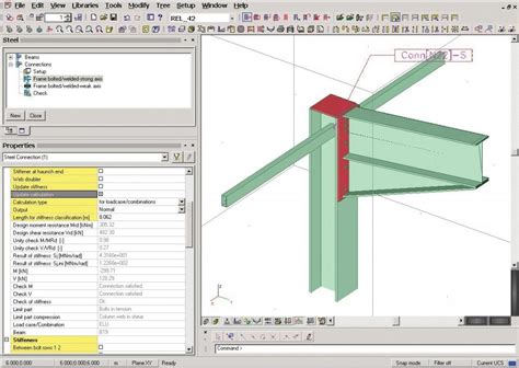 Sensd 10 Conception Et Plans De Lassemblage Acier Scia Engineer