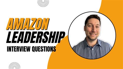 Amazon Leadership Principles Interview Questions With Answer Examples Youtube