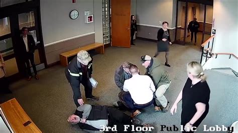 Footage Shows Chaotic Deportation Arrest Of Migrant At Courthouse As He
