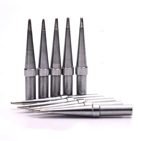 Precision 1 2mm Solder Tips Long Chisel For Weller Wes51 Wesd51