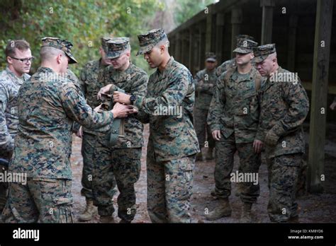 Us Marines With Deployment Processing Command Reserve Support Unit