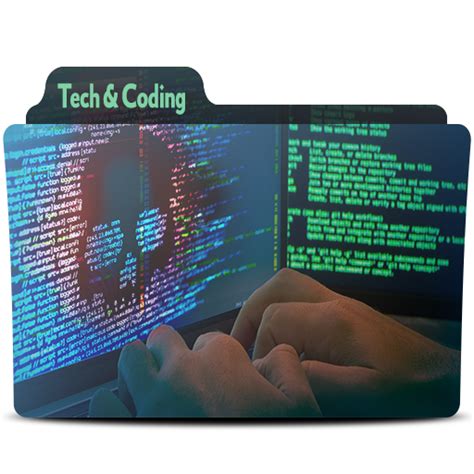Tech And Coding Folder Icon By Abdullah3afify On Deviantart