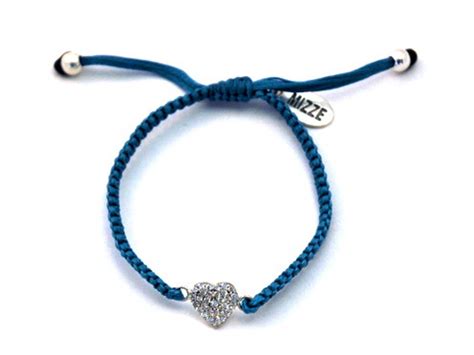 Buy Adjustable Red String Bracelet With Cz Diamond Heart Mizze Jewelry