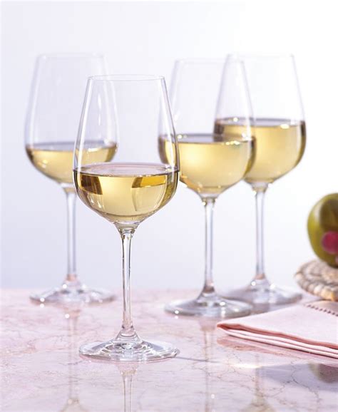 Lenox Stemware Tuscany Classics Pinot Grigio Wine Glasses Set Of 4