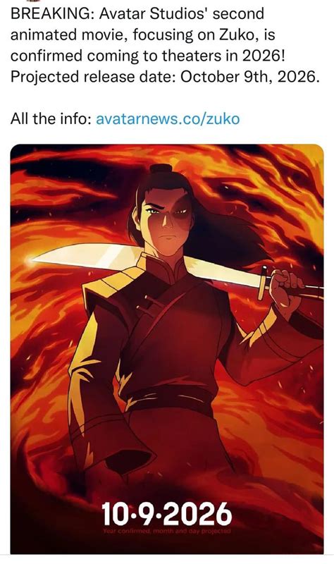 Avatar The Last Airbender Zuko Movie