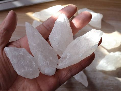Raw Quartz Point Large Raw Quartz Loose Stone Mineral Sample Healing