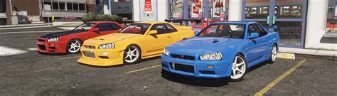 2002 Nissan Skyline R34 Addon 40tunings Sound Handling Nve Only