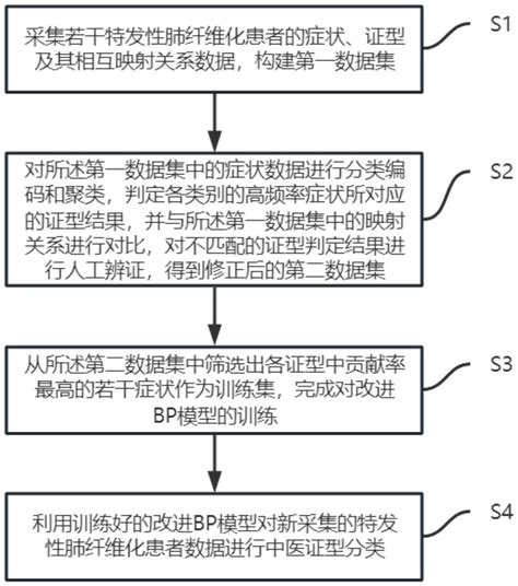 基于机器学习的特发性肺纤维化中医证型分类方法