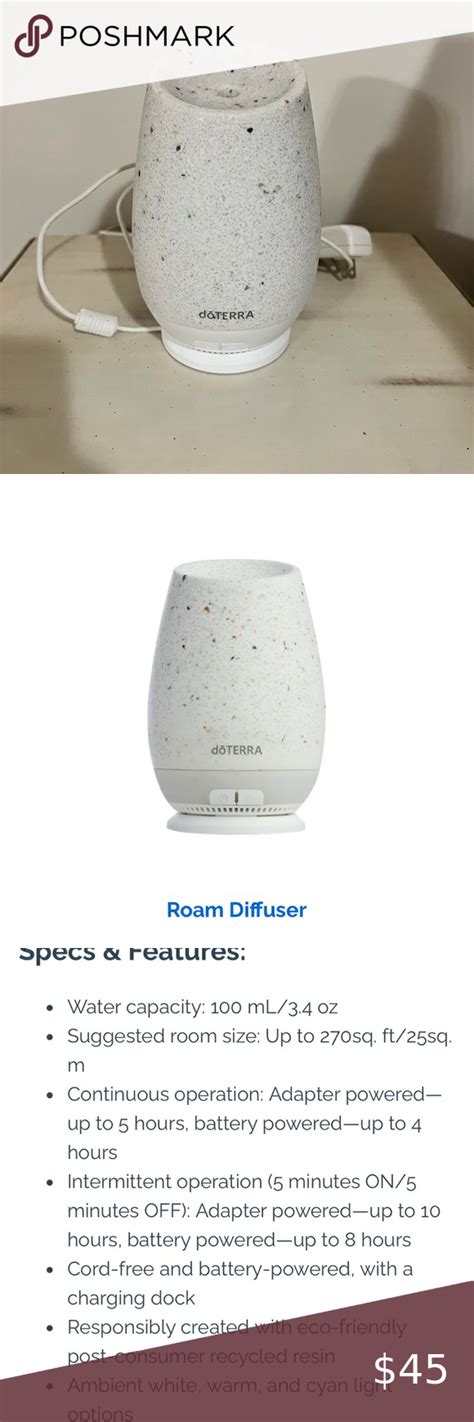 Doterra Oil Diffuser Roam Diffuser Doterra Oil Diffuser Oil