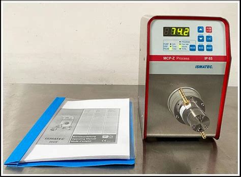 Used Ismatec Mcp Z Process Peristaltic Programmable Pump W Warranty