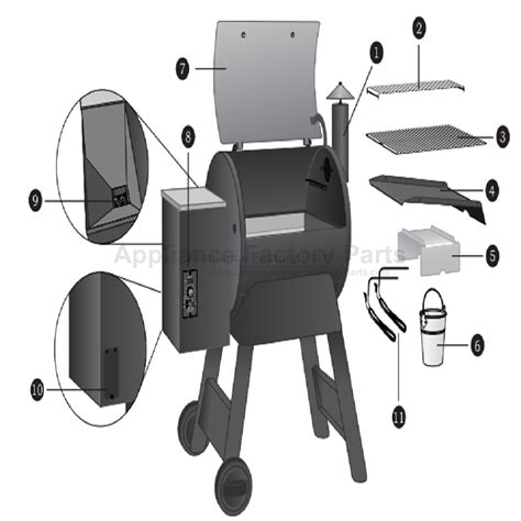 Traeger Grill Parts Diagram At Elmer Holt Blog