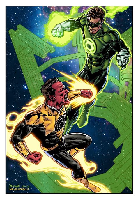 Green Lantern Vs Sinestro Wallpapers Wallpaper Cave