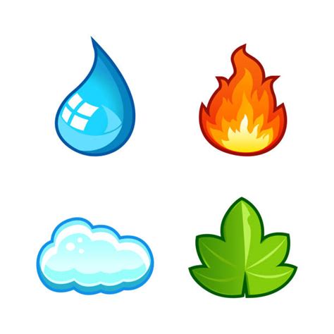 Infographic 4 Elements Circle Illustrations Royalty Free Vector