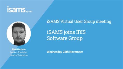 Isams By Iris On Linkedin Isams Iris Isamsbyiris Virtual