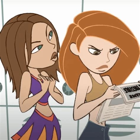 Bonnie Rockwaller And Kim Possible Kim Possible Old Cartoon Shows Kim