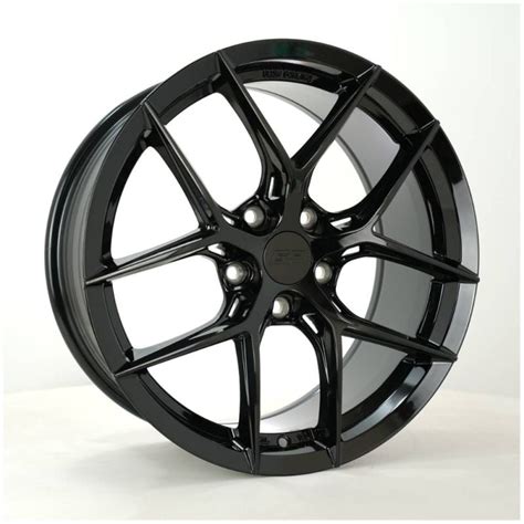 6performance Vortex 18x80 Et43 5x120 Black Alloy Wheels