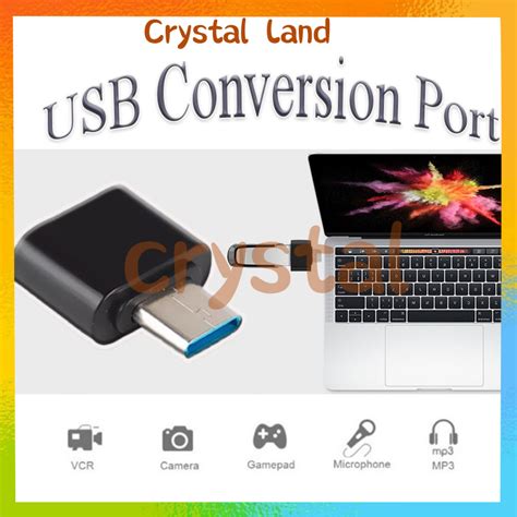 Jual Usb Smart Non Kabel Robot Mini Android Tablet Laptop Phone Otg Baseus Otg Type C