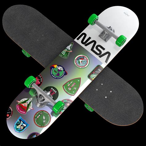 Habitat Nasa Skateboard Set 3d Model By Sta84