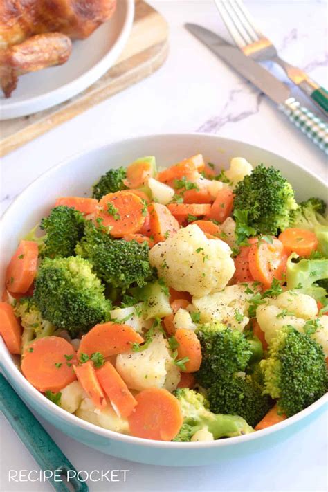 Buttered Vegetables Recipe Pocket Easy Vegetable Recipes Vegetable