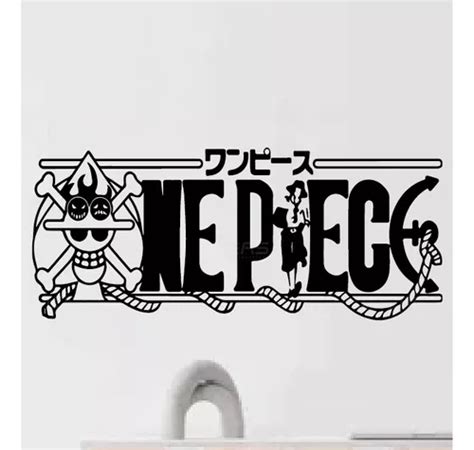 Vinilo Decorativo Para Pared One Piece Pegatina Sticker Meses Sin Interés