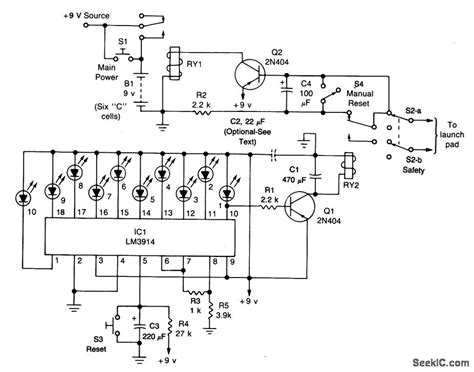 Model Rocket Launch Controller Schematic Model Rocket Launch