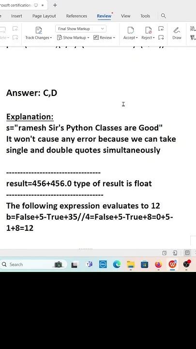 Python Certification Exam Question 58 Coding Programming Python