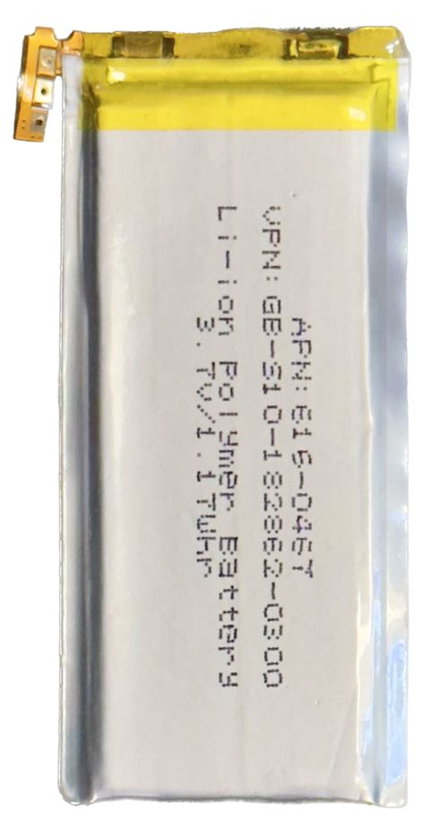 New 316mah Lithium Ion Polymer Replacement Battery For Apple Ipod Nano