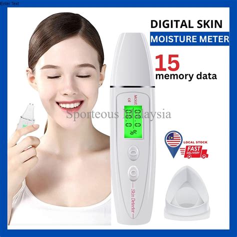 🇲🇾ready Stock Skin Moisture Tester Detector Pen Lcd Digital Display