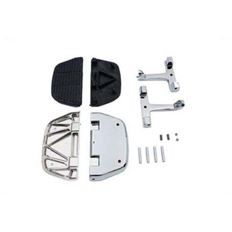 V Twin Manufacturing Chrome Passenger Floorboards 27 0854 For 1993