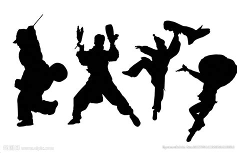 商河鼓子秧歌剪影设计图psd分层素材psd分层素材设计图库昵图网