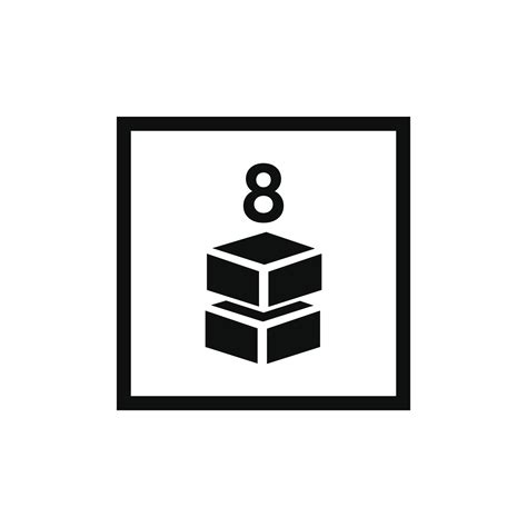 Max Stack Packaging Mark Icon Symbol Vector 26321780 Vector Art At Vecteezy
