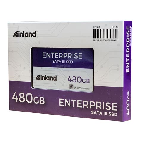 Inland Enterprise 480gb Sata Iii Ssd 3d Tlc Nand 25 Ldpc Ecc And Raid