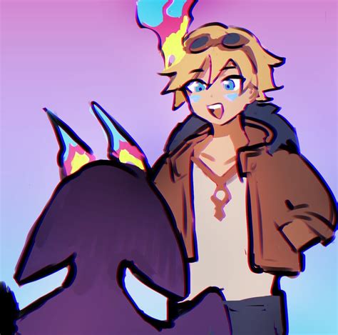 Ezreal And Smolder League Of Legends Drawn By Sudopseudostars