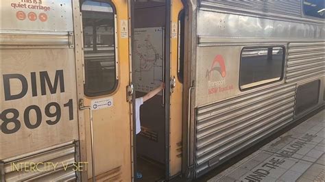 Manual Doors Of The Old Intercity V Set Train Youtube