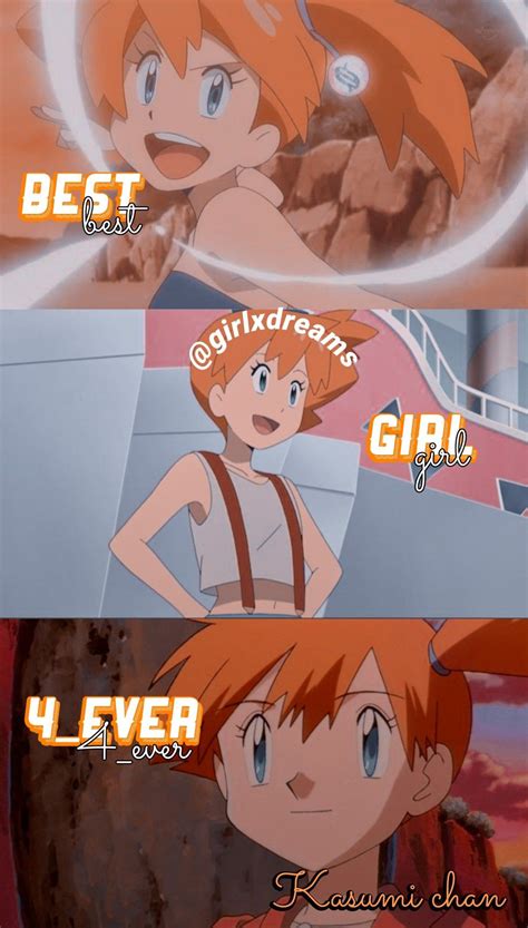 𝐵𝑒𝑠𝑡 𝑔𝑖𝑟𝑙 4𝑒𝑣𝑒𝑟 Pokemon Ash And Misty Misty From Pokemon Ash And Misty