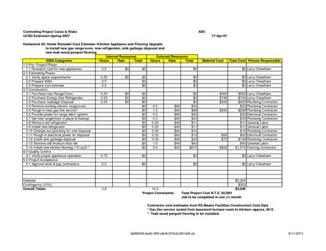 Plumbing Material Spreadsheet Regarding Excel Estimating Spreadsheet