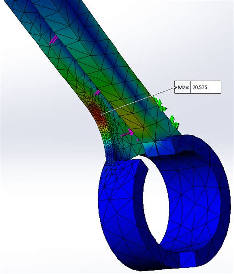 Solidworks Simulation Validating The Strength Of A 3d Printed Catapult