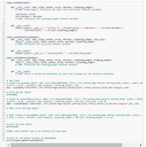 Solved In Jupyter Notebook Python Complete The Class