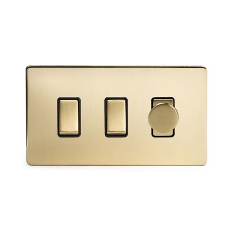 Brass Colored Light Switch At Isla Lascelles Blog