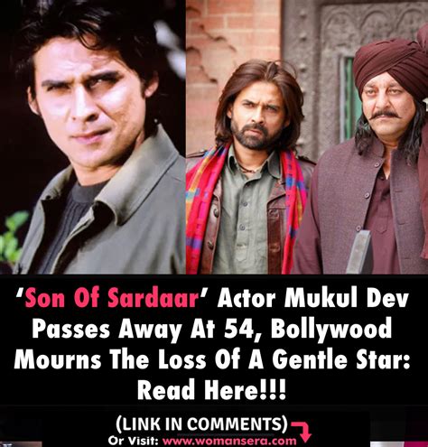 Womansera ‘son Of Sardaar Actor Mukul Dev Passes Away At 54