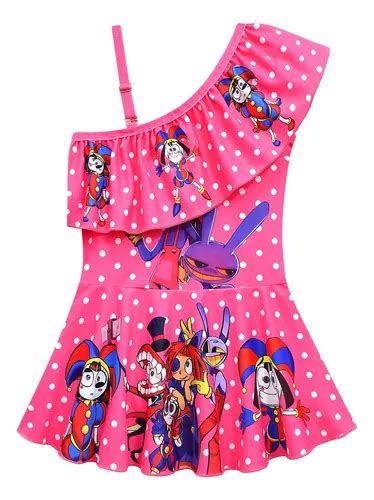 Maiô Feminino Pamny Jax Magical Digital Circus M Parcelamento Sem Juros