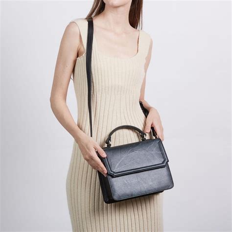 Vegan Camden Bag Black Thamon Vegan Camden Bag Black Thamon