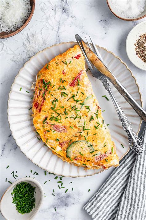 How Vegetables Omelet