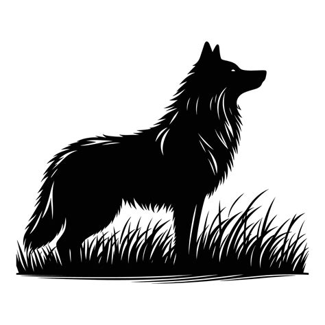 Wolf Art Silhouette 59456179 Vector Art At Vecteezy