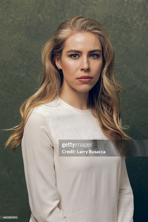 Actress Alexandra Turshen Of Body Poses For A Portrait At The News