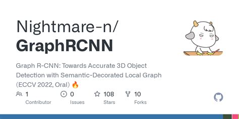 GitHub Nightmare N GraphRCNN Graph R CNN Towards Accurate D Object Detection With Semantic