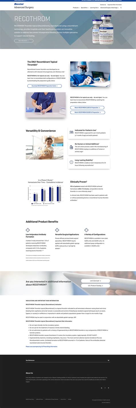 Baxter Advanced Surgery Website Steven Nardi