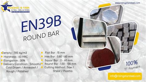 En39b Round Bar Sizes Upto 100mm
